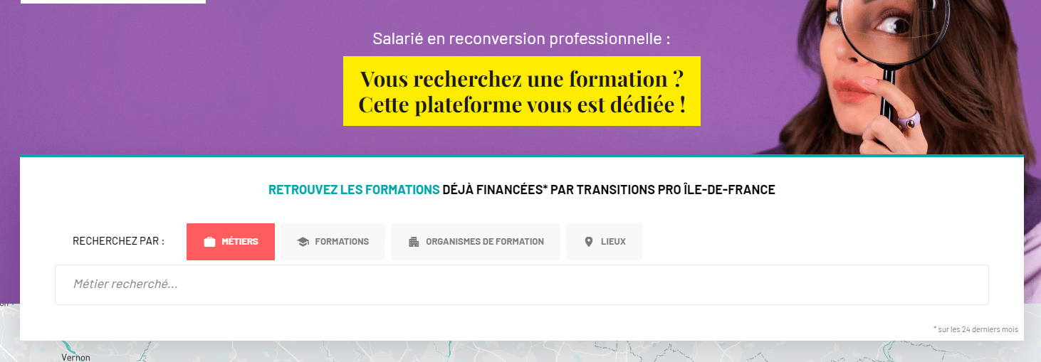 Le catalogue de formation - Transitions Pro Île-de-France